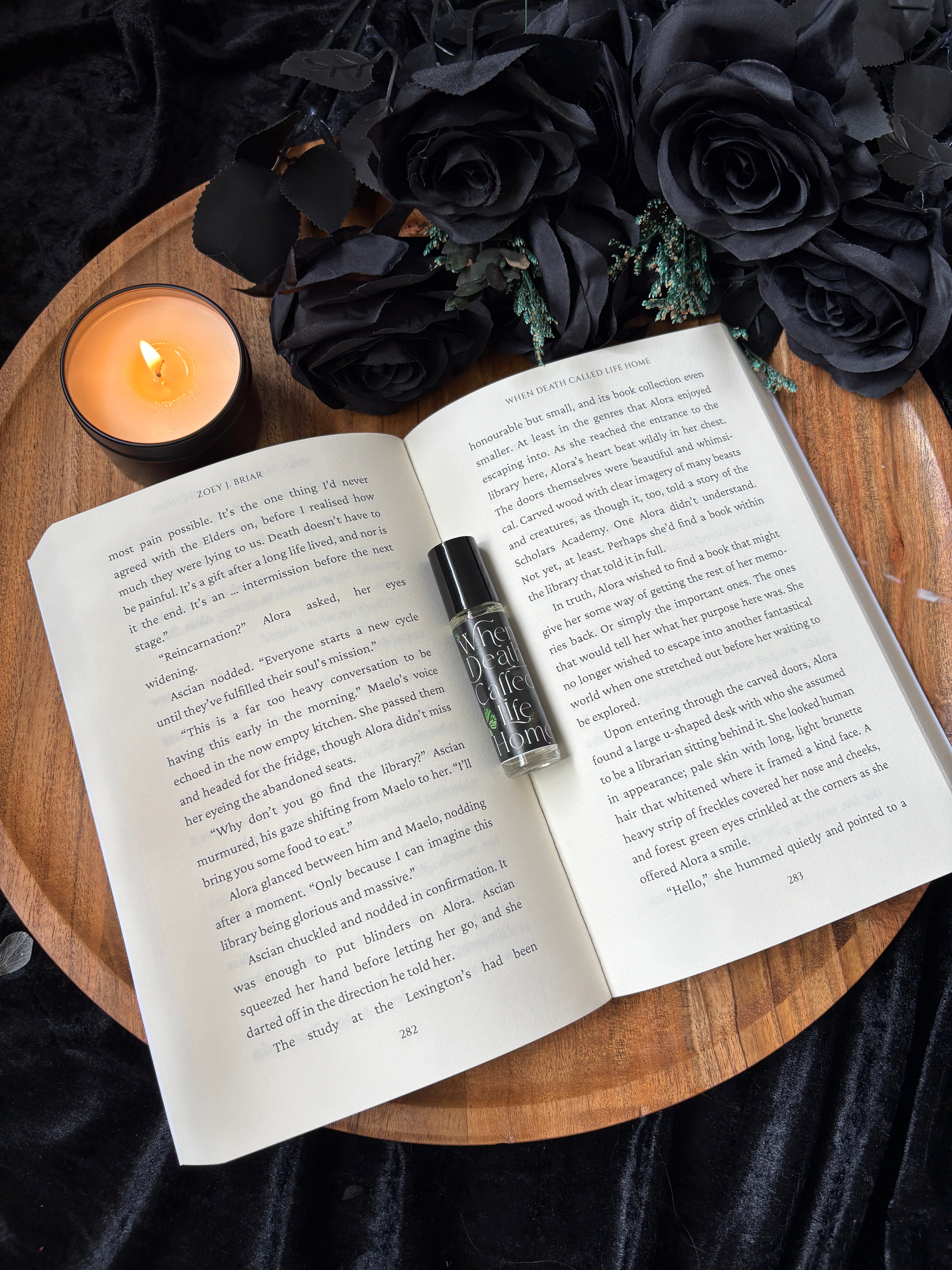 WHEN LIFE CALLED DEATH HOME PERFUME | Aura & Alchemy Perfumery – Aura ...